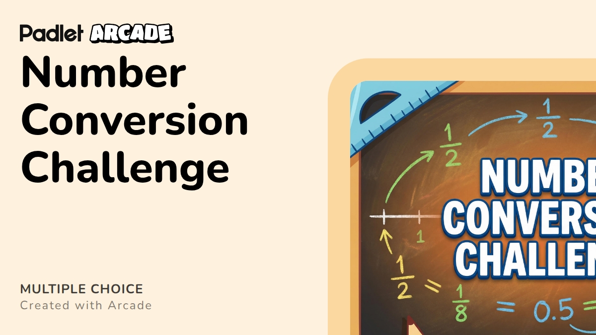 Number Conversion Challenge | Arcade