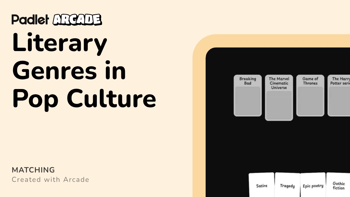 Literary Genres in Pop Culture | Arcade