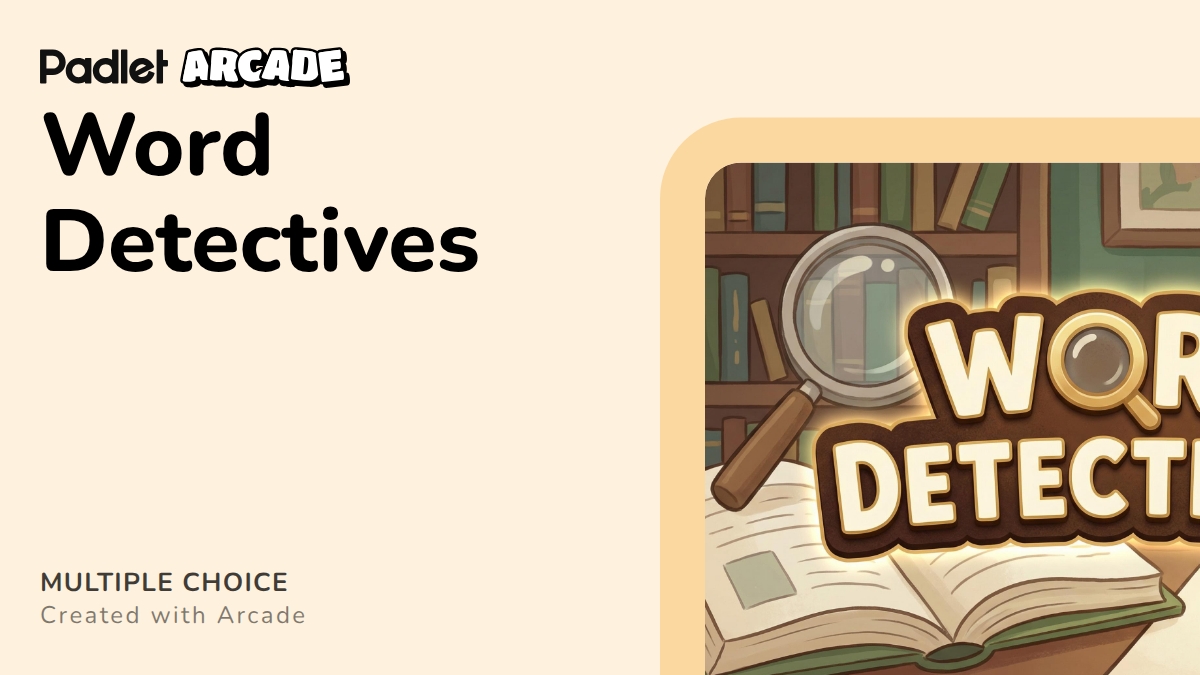 Word Detectives | Arcade