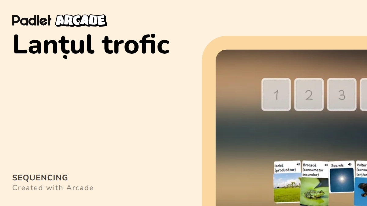 Lanțul trofic | Arcade