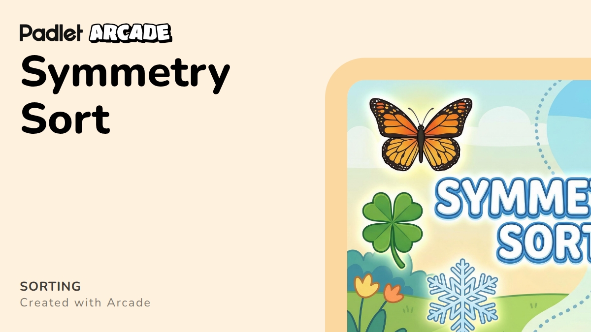 Symmetry Sort | Arcade