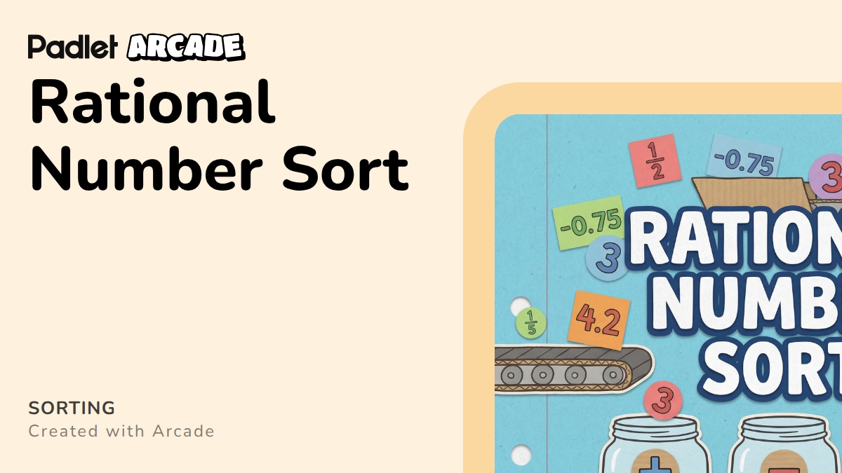 Rational Number Sort | Arcade