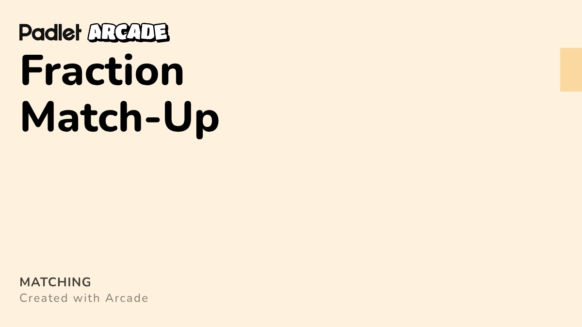 Fraction Action | Arcade