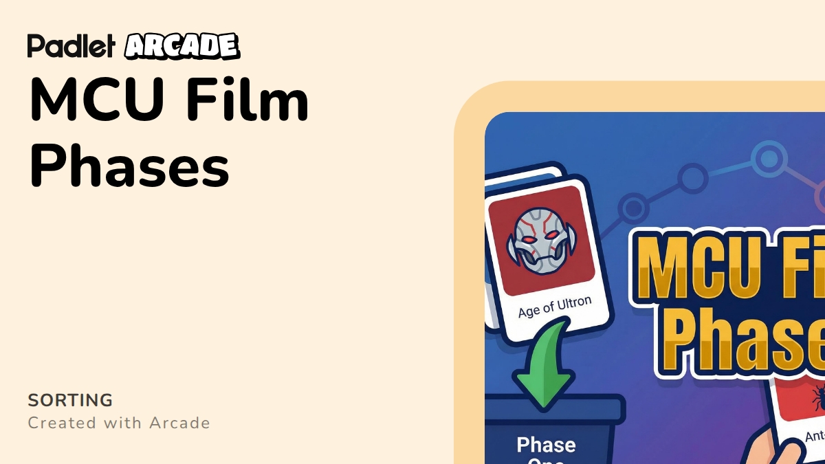 MCU Film Phases | Arcade