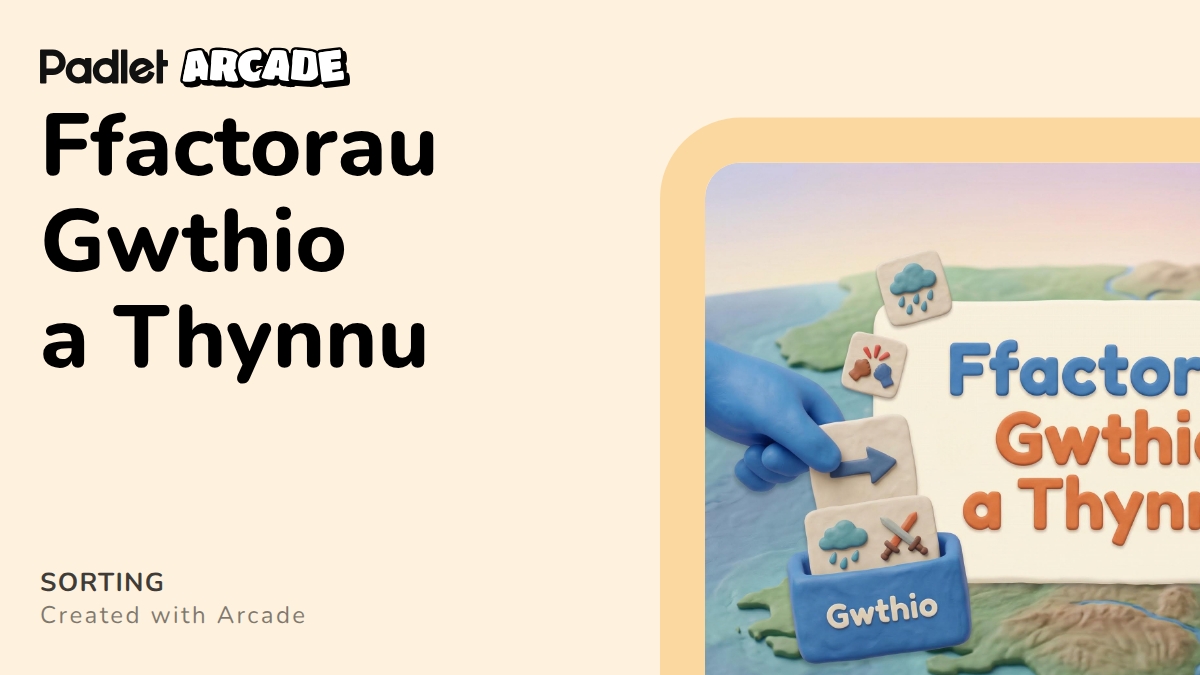 Ffactorau Gwthio a Thynnu | Arcade