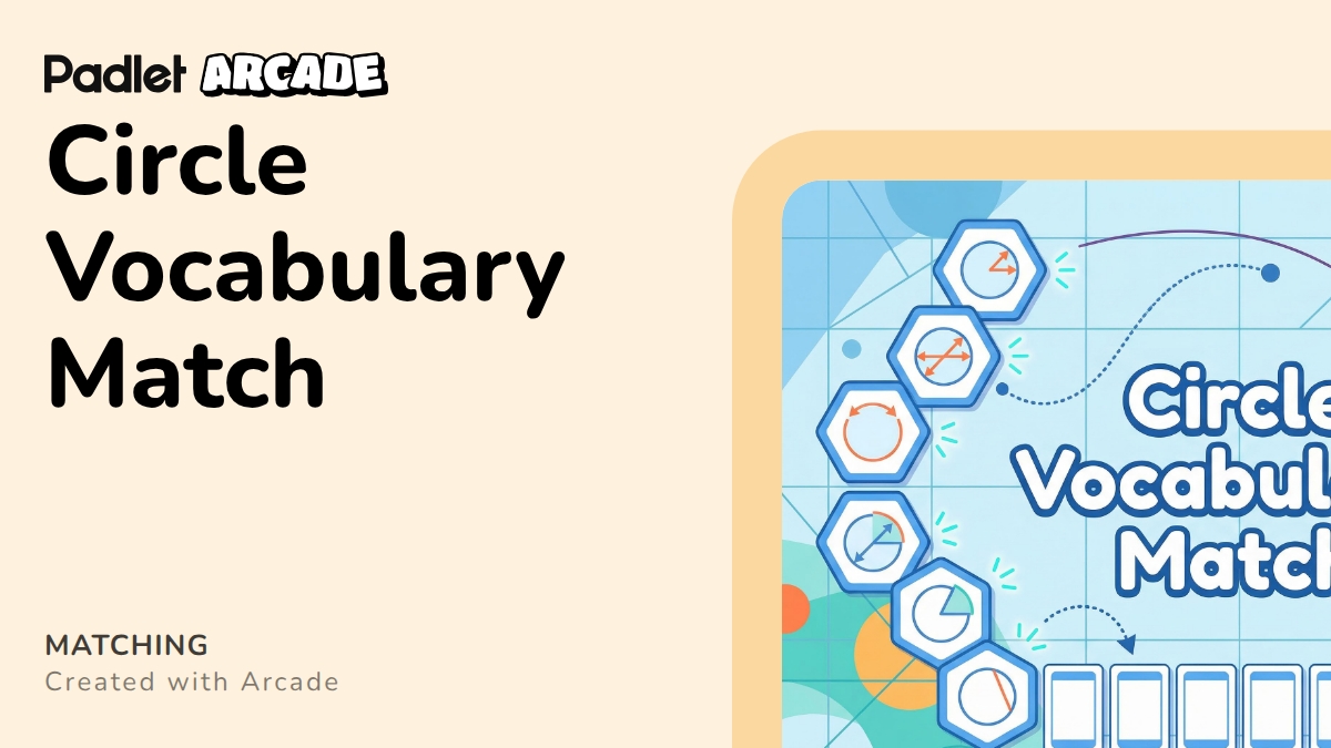 Circle Vocabulary Match | Arcade