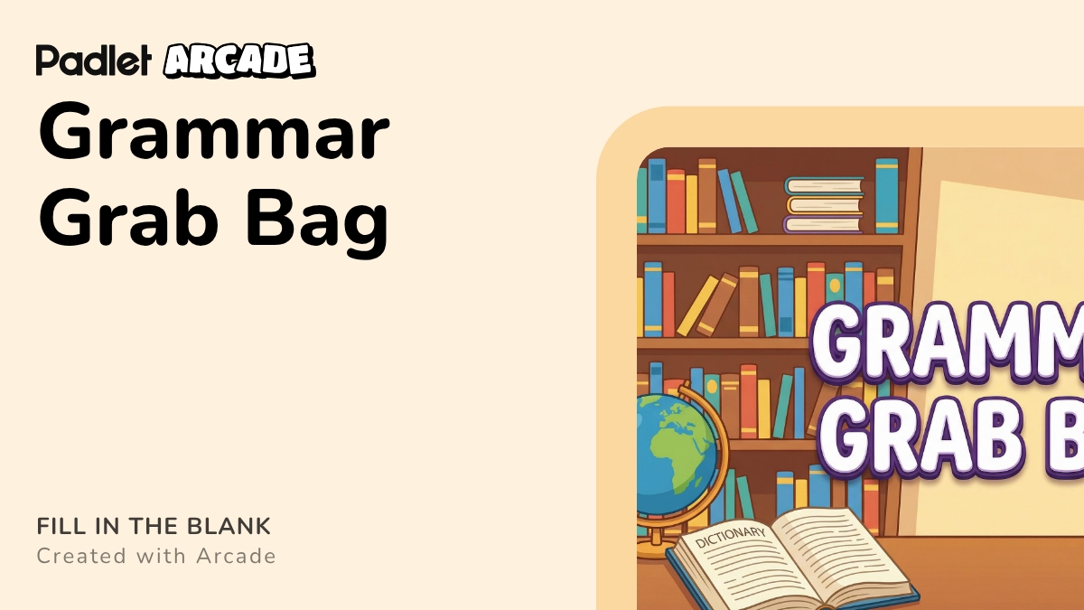 Grammar Grab Bag | Arcade
