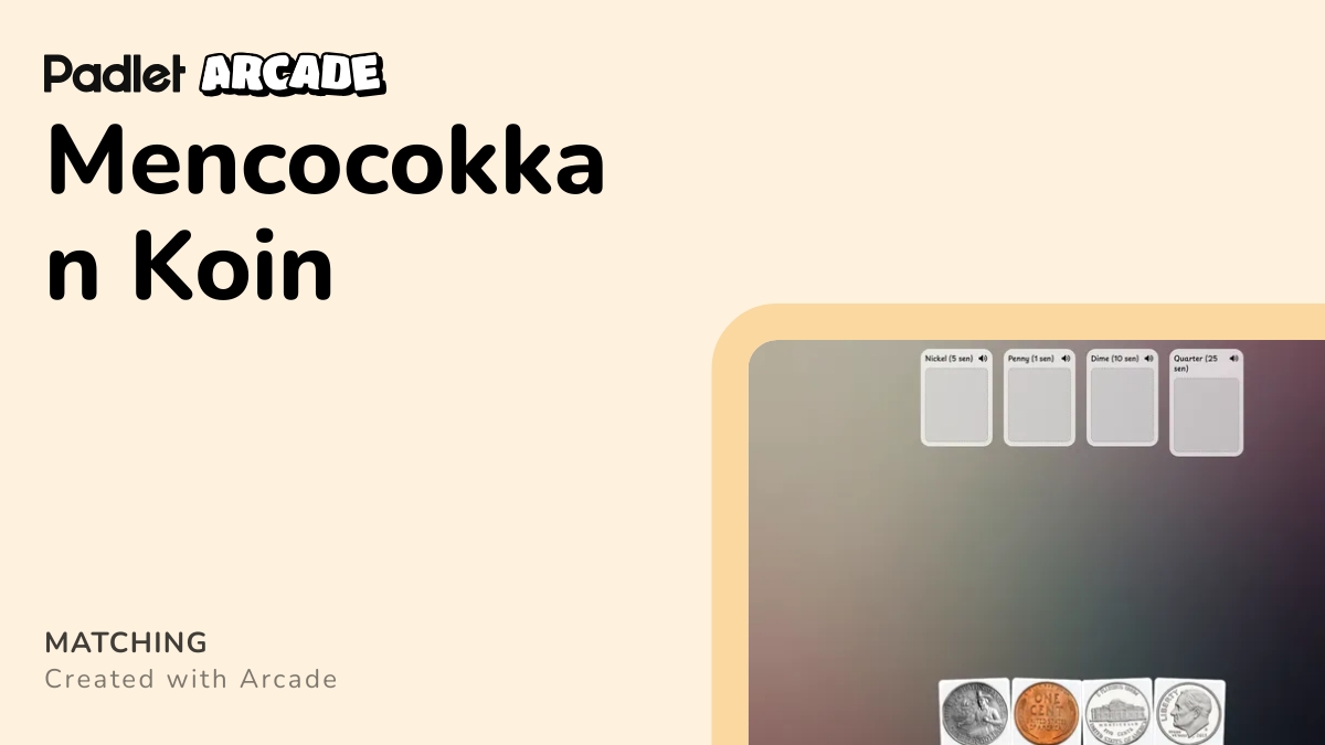 Mencocokkan Koin | Arcade